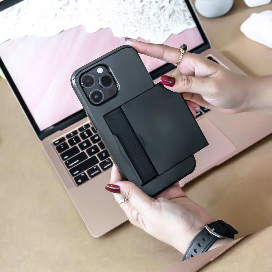 Depereo Military Grade Slide Wallet Case For iPhone For Series SE/X/11 ...
