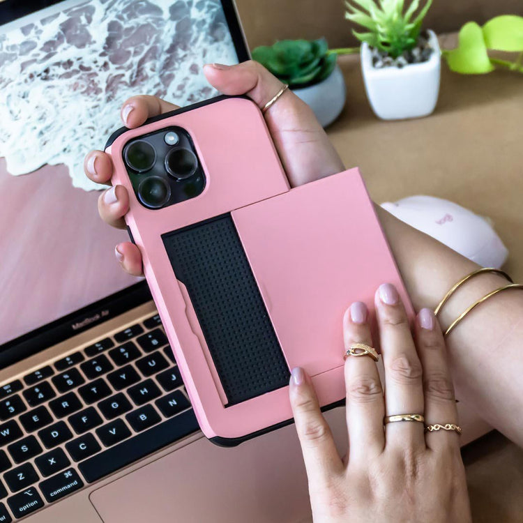 Depereo Military Grade Slide Wallet Case For iPhone For Series SE/X/11 ...